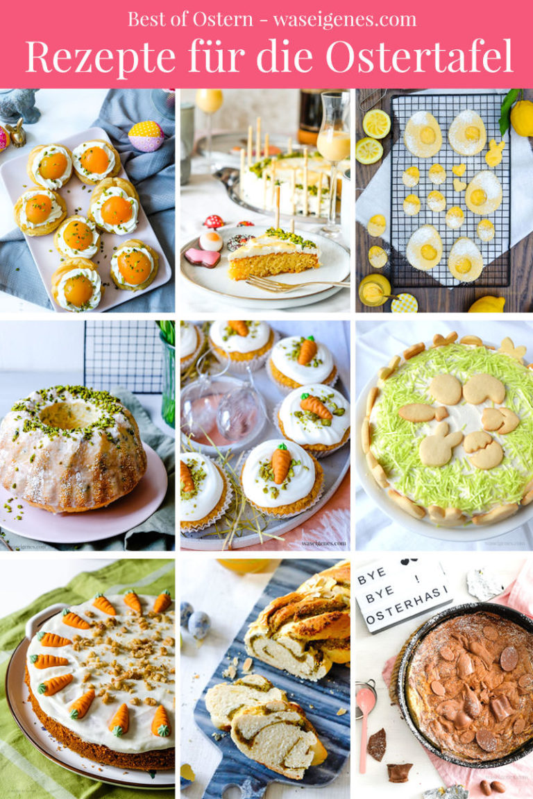 Meine Top 20 Osterrezepte – Die besten Rezepte für Ostern - moey's ...