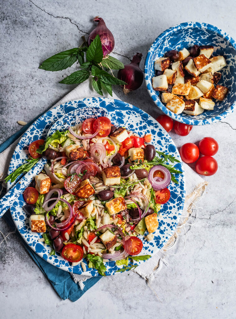 Einfacher Reissalat mit Zucchini und Feta – mit und ohne Thermomix ...